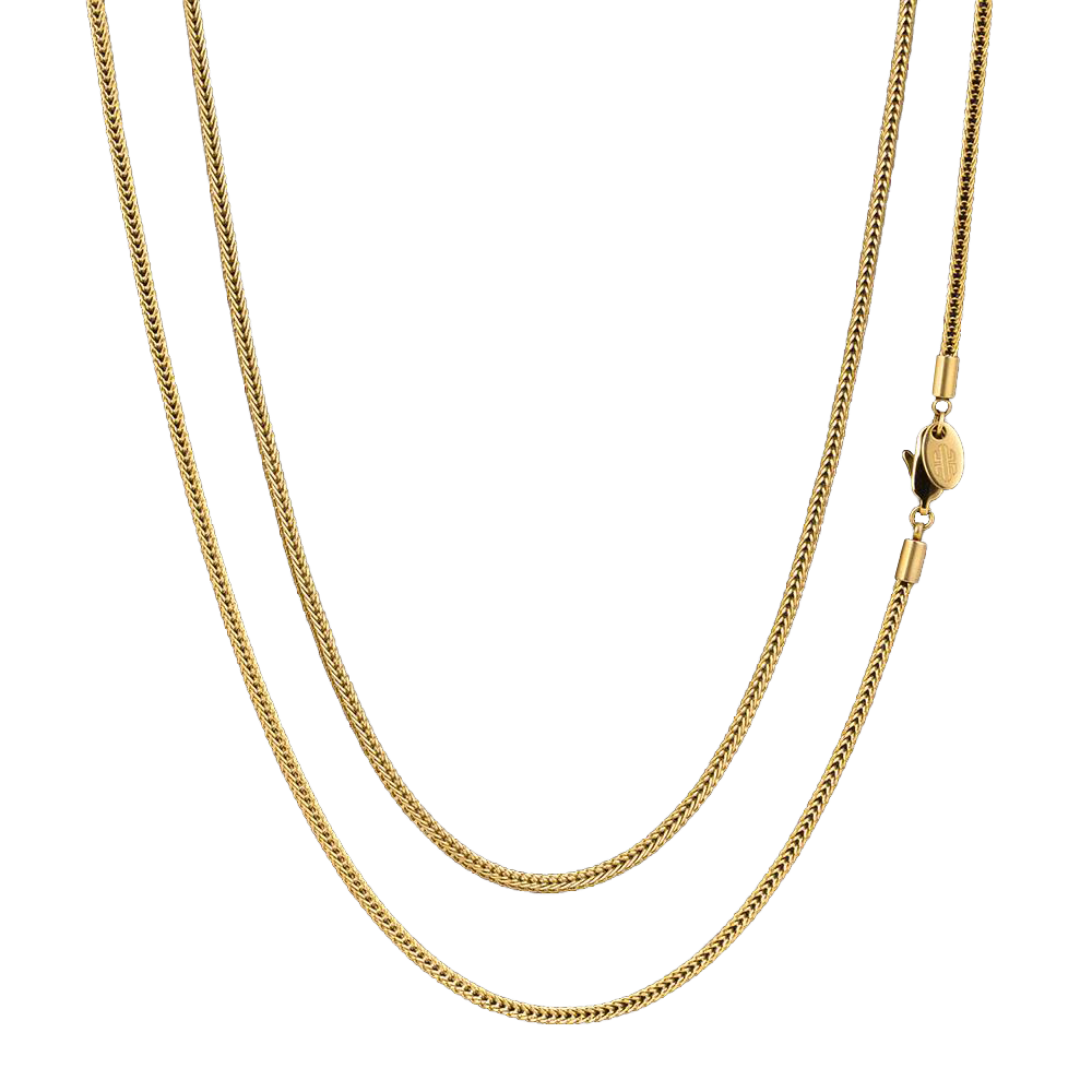 Big Daddy 2.5mm Rope Gold Chain – Big Daddy Jewelry